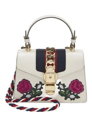 GUCCI Sylvie Mini Top Handle Bag