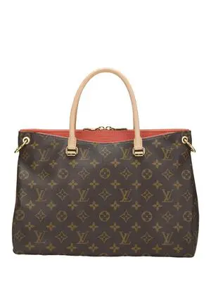 LOUIS VUITTON Monogram Canvas Pallas - Orange