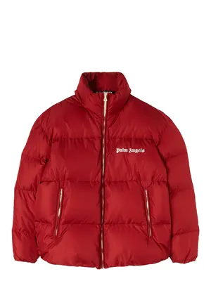 Palm Angels Classic Track Down Jacket - Red