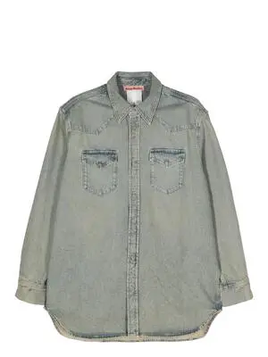 Acne Studios Washed Denim Shirt - Blue
