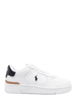 Polo Ralph Lauren Masters Leather Sneakers - White
