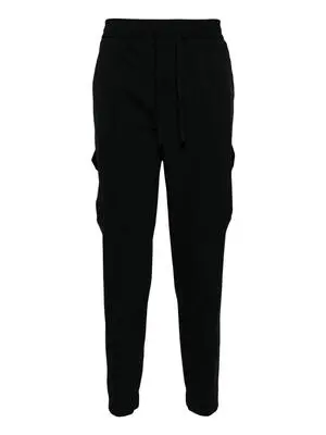 BOSS Elasticated-waist Track Pants - Black