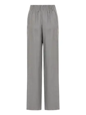 EMPORIO ARMANI Emporio Armani Geometric Print Elasticated Waist Trousers