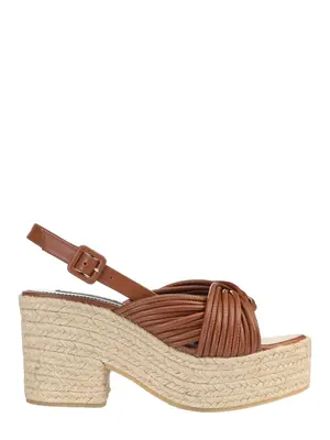 SERGIO ROSSI Sr Akida Espadrilles - Brown