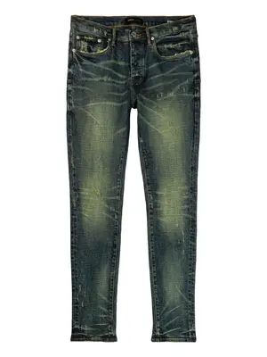 PURPLE BRAND P001 Married Vintage Verdigris Jeans - Blue