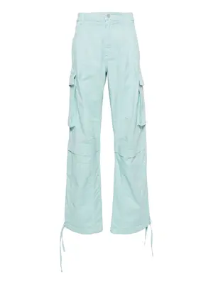 Moschino Wide-leg Cargo Trousers - Blue