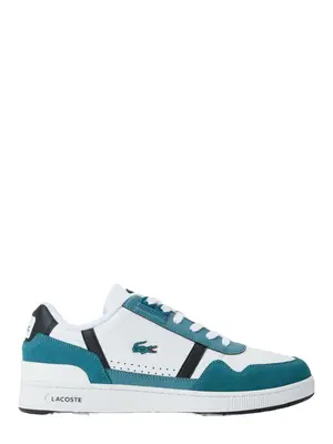 Lacoste T-clip Leather Sneakers - White