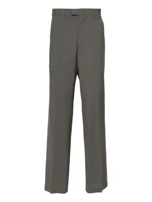 MAISON MARGIELA Pressed-crease Straight-leg Trousers - Brown