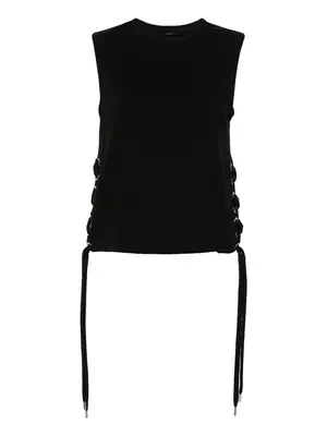 Pinko Sleeveless Top - Black