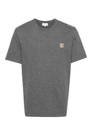 Maison Kitsuné Bold Fox Head Cotton T-shirt - Grey