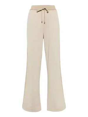Lorena Antoniazzi Cotton-blend Track Pants - Brown