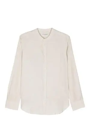 Officine Générale Gaspard Lyocell Shirt - Neutrals