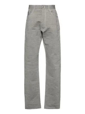 MAISON MARGIELA Four-stitch Logo Jeans - White