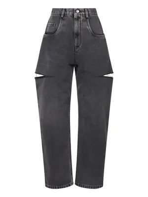 MAISON MARGIELA Maison Margiela High-Rise Tapered Jeans