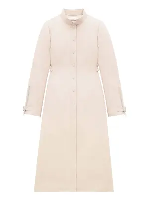 COURREGES Courrèges Buckle Twill Long Coat