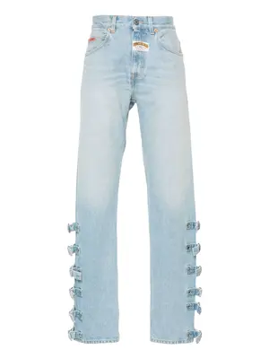 Martine Rose Straight-leg Jeans - Blue