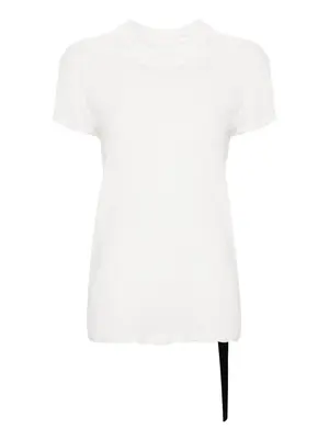 Rick Owens Small Level Cotton T-shirt - White