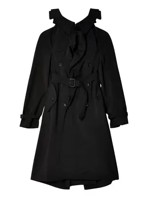 Junya Watanabe Trench Midi Dress - Black