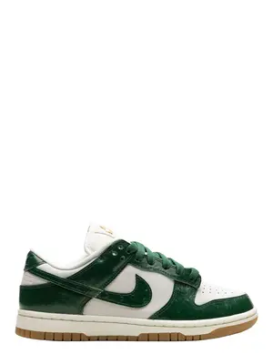 Nike Dunk Low Lx Gorge Green Ostrich Sneakers - White