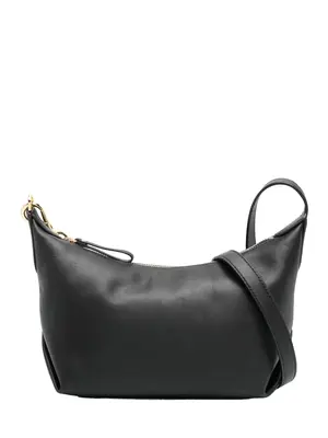 Ralph Lauren Small Leather Shoulder Bag - Black