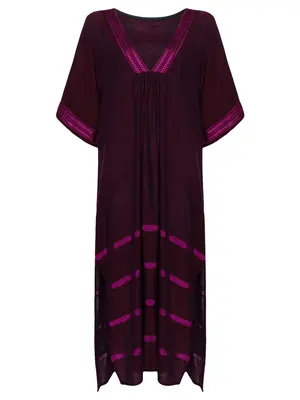 LEMLEM Edna Cotton-Blend Maxi Dress
