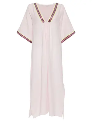 LEMLEM Edna Cotton-blend Maxi Dress - Pink