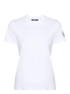 Moschino Embroidered T-shirt - White