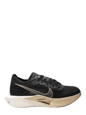 Nike Zoomx Vaporfly Next% 3 Metallic Gold Sneakers - Black