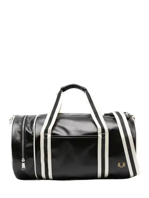 Fred Perry Logo-print Holdall Bag - Black