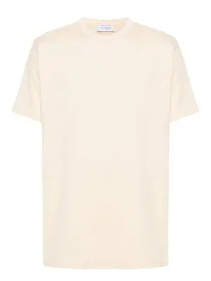 Off-White Arrows Emblem Cotton T-shirt - Neutrals