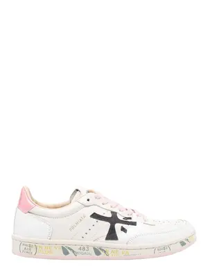Premiata Clay Leather Sneakers - Neutrals