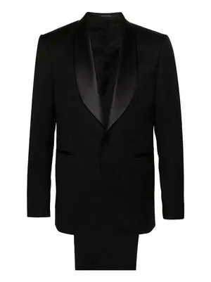 Tagliatore Single-breasted Suits - Black
