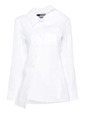 Jacquemus La Chemise Pablo Cotton Shirt - White