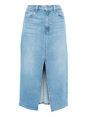 PAIGE PAIGE Angela Denim Midi Skirt