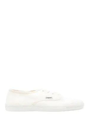 Saint Laurent Lace-up Sneakers - White