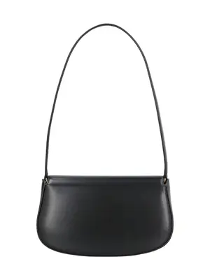 Saint Laurent Voltair Leather Mini Shoulder Bag - Black
