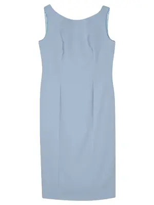 FELY CAMPO Bow-detailed Midi Dress - Blue