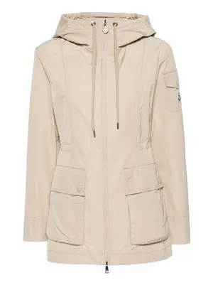Moncler Leandro Parka Jacket - Neutrals