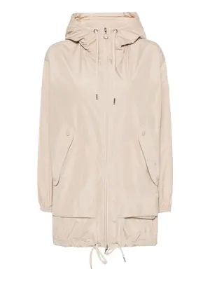 Moncler Melia Parka - Neutrals