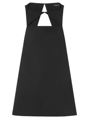 Versace Cut-out Mini Dress - Black