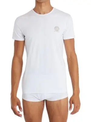 Versace Medusa Head Logo 2-pack Undershirts - Optical White