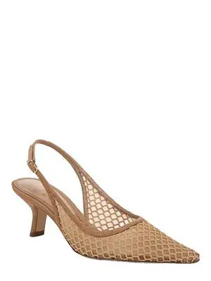 Sam Edelman Sam Edelman Bianka Slingback Mesh Pointed Toe Pump Hazelwood