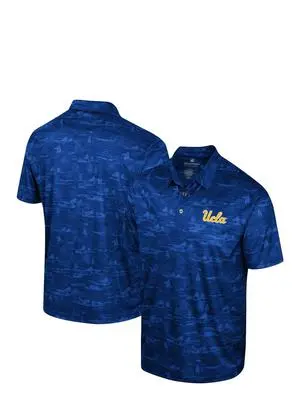 COLOSSEUM Ucla Bruins Daly Print Polo - Blue