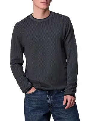Rag & Bone Rag & Bone Harvey Crewneck Cotton Sweater Shark Blue