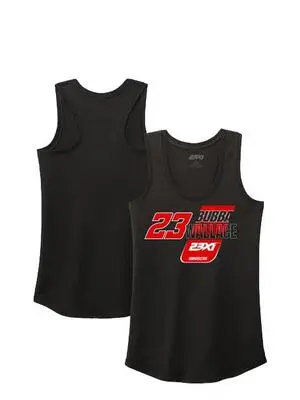 23XI RACING Bubba Wallace Racer Back Tank Top - Black