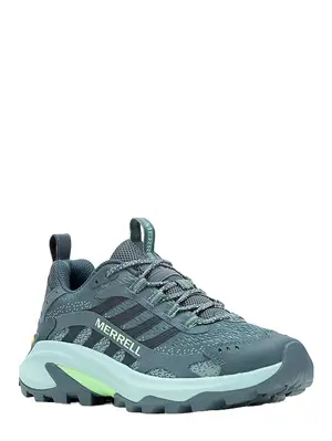 Merrell Merrell Moab Speed 2 Low Top Lace Up Athletic Sneakers Metallic