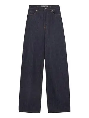 Loewe High-waist Wide-leg Jeans - Blue