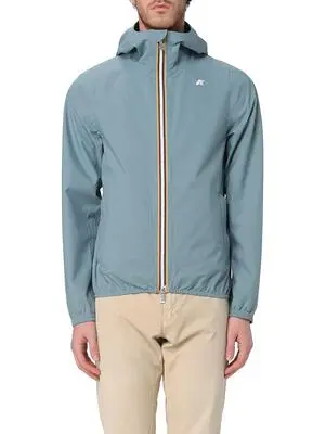 K-WAY K-Way Zip-Up Hooded Jacket Grass Green