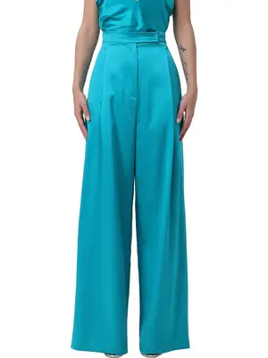 Max Mara Wide Leg Pants - Green