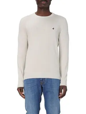 BROOKSFIELD BROOKSFIELD Crew Neck Sweater Mastic